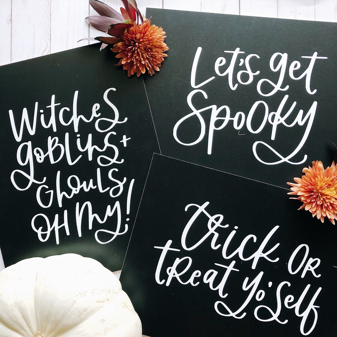 Halloween Printables Halloween Signs - Etsy
