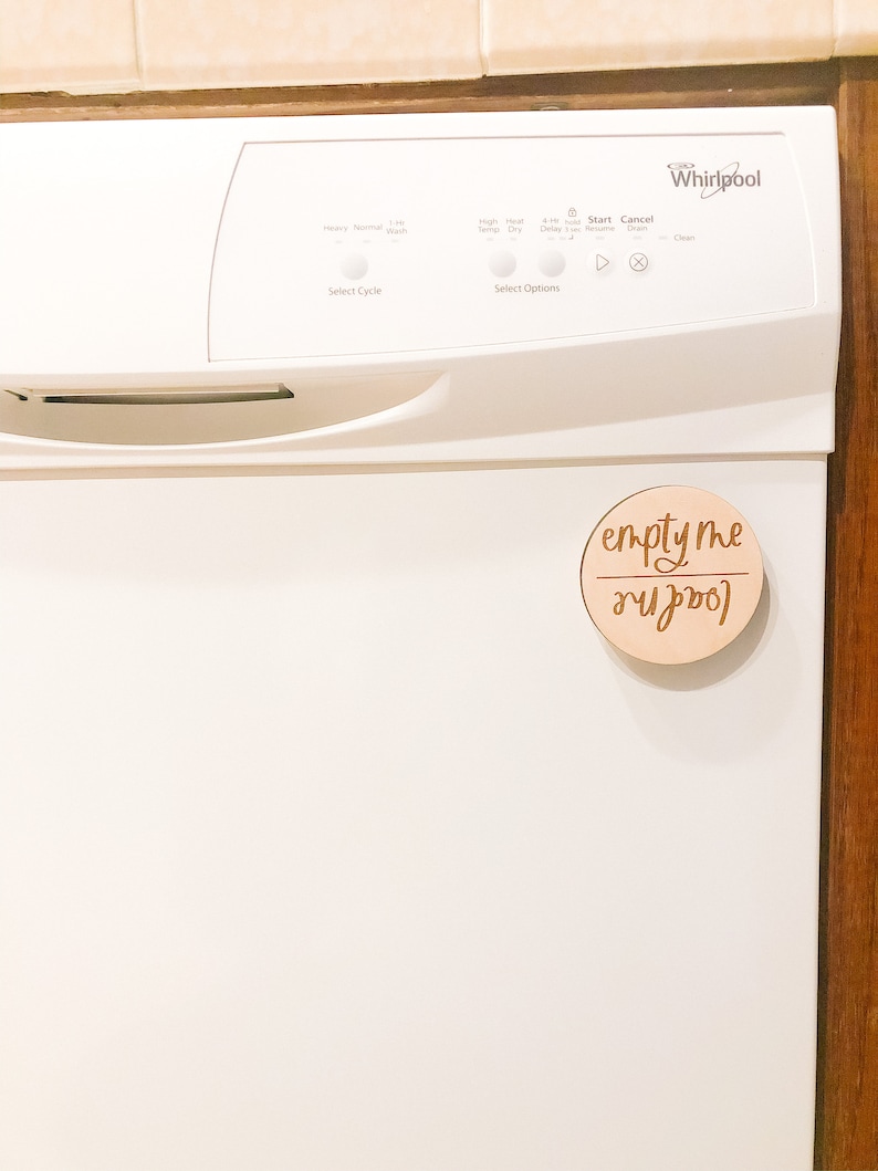 Dishwasher Magnet Empty Dishwasher Sign Dishwasher Sign - Etsy