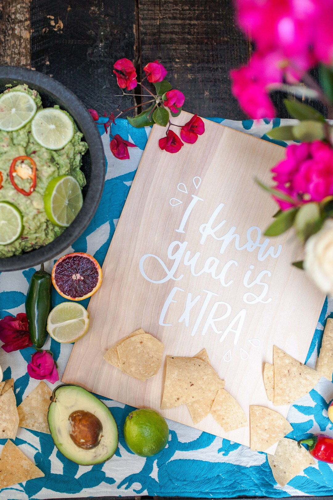 11x14 Guacamole Sign Taco Party Fiesta Sign - Etsy