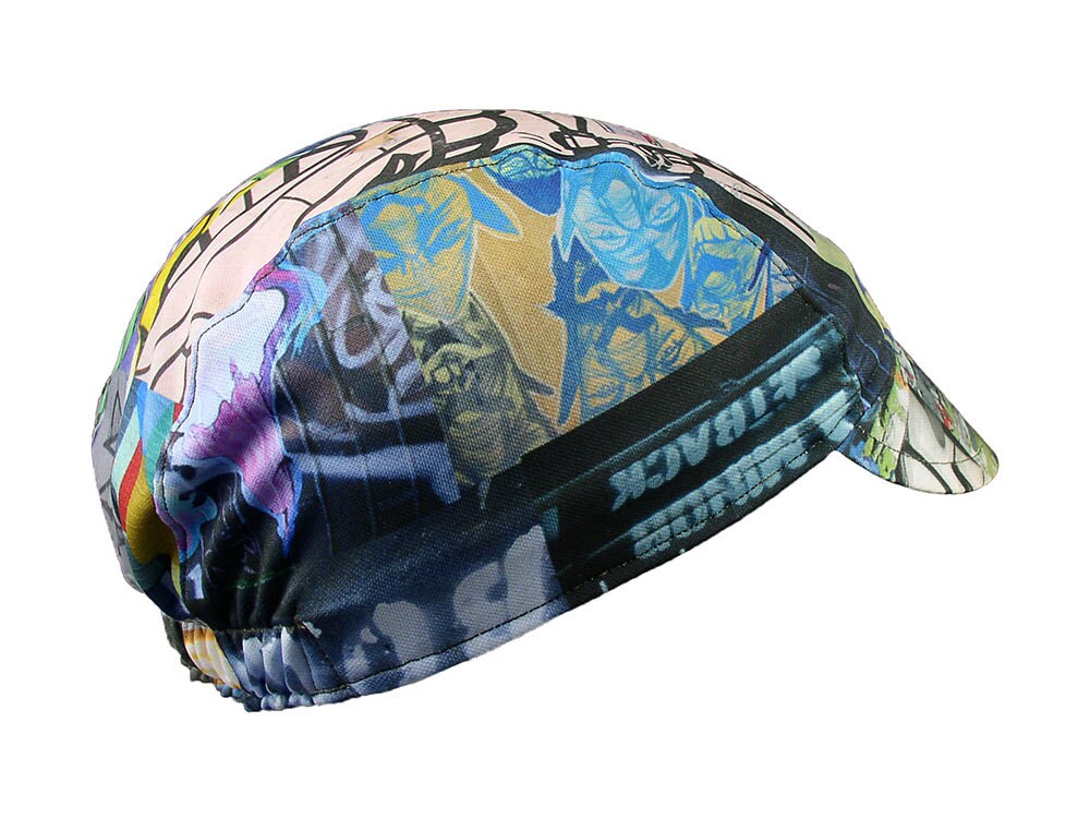 Graffiti Moisture Wicking Cycling Cap Handmade Cap Moisture Wicking Cap ...