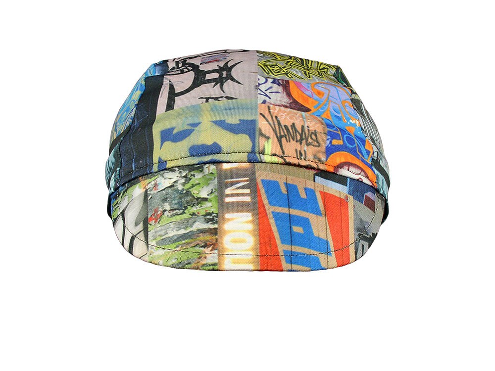Graffiti Moisture Wicking Cycling Cap Handmade Cap Moisture Wicking Cap ...