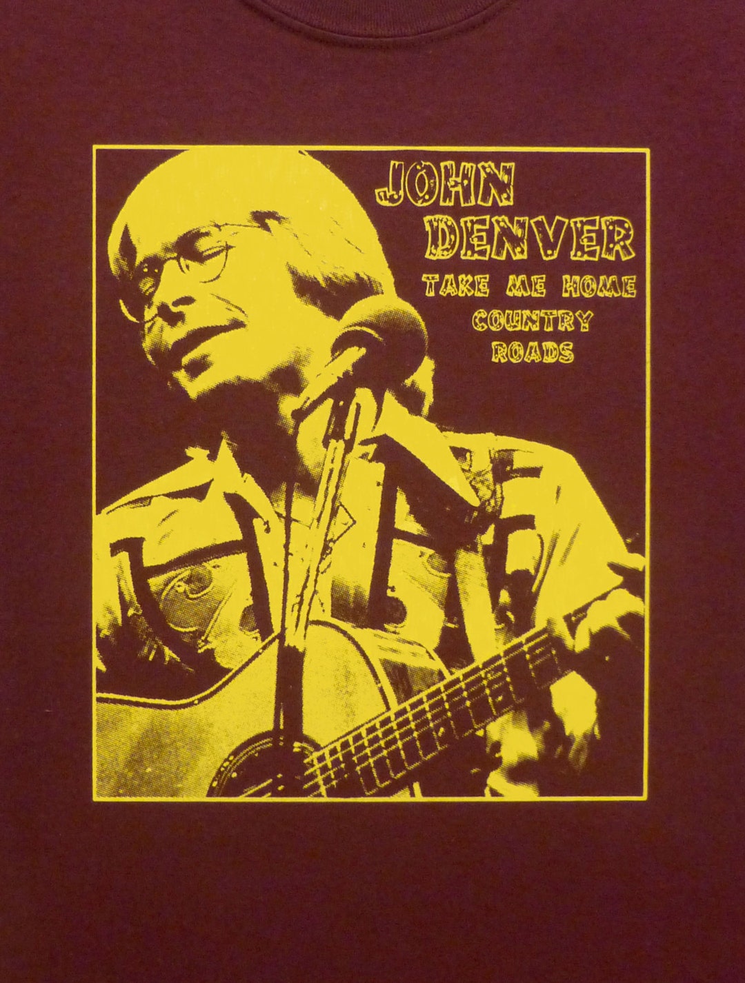 John Denver T Shirt FREE SHIPPING to Usa - Etsy