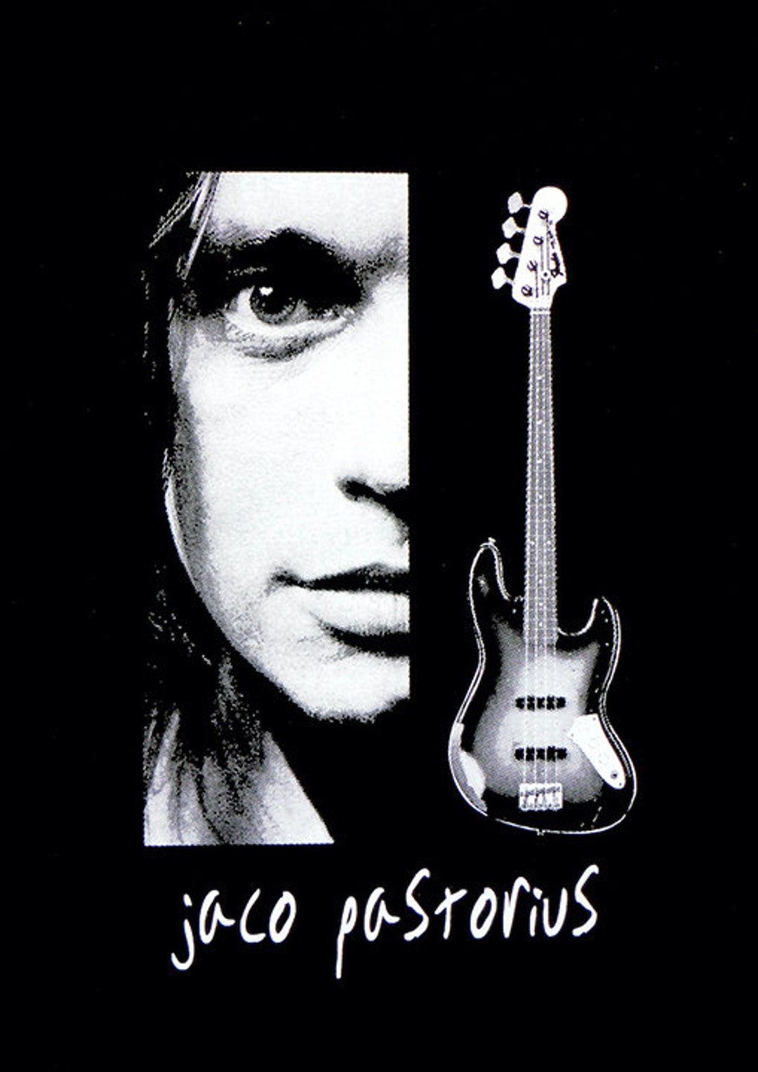 Jaco Pastorius T Shirt FREE SHIPPING to Usa - Etsy