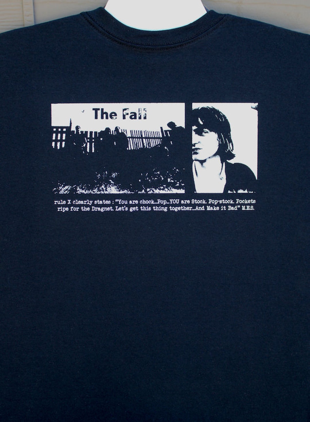 The Fall T Shirt Band Mark E Smith FREE SHIPPING to Usa - Etsy