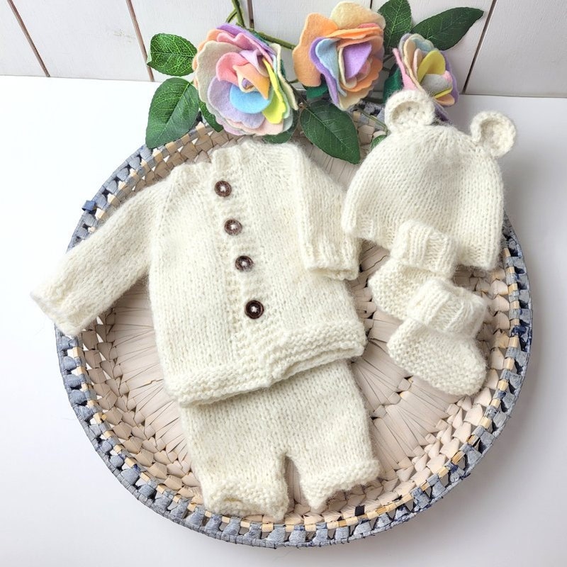 Baby Boy Sweater Set - Etsy