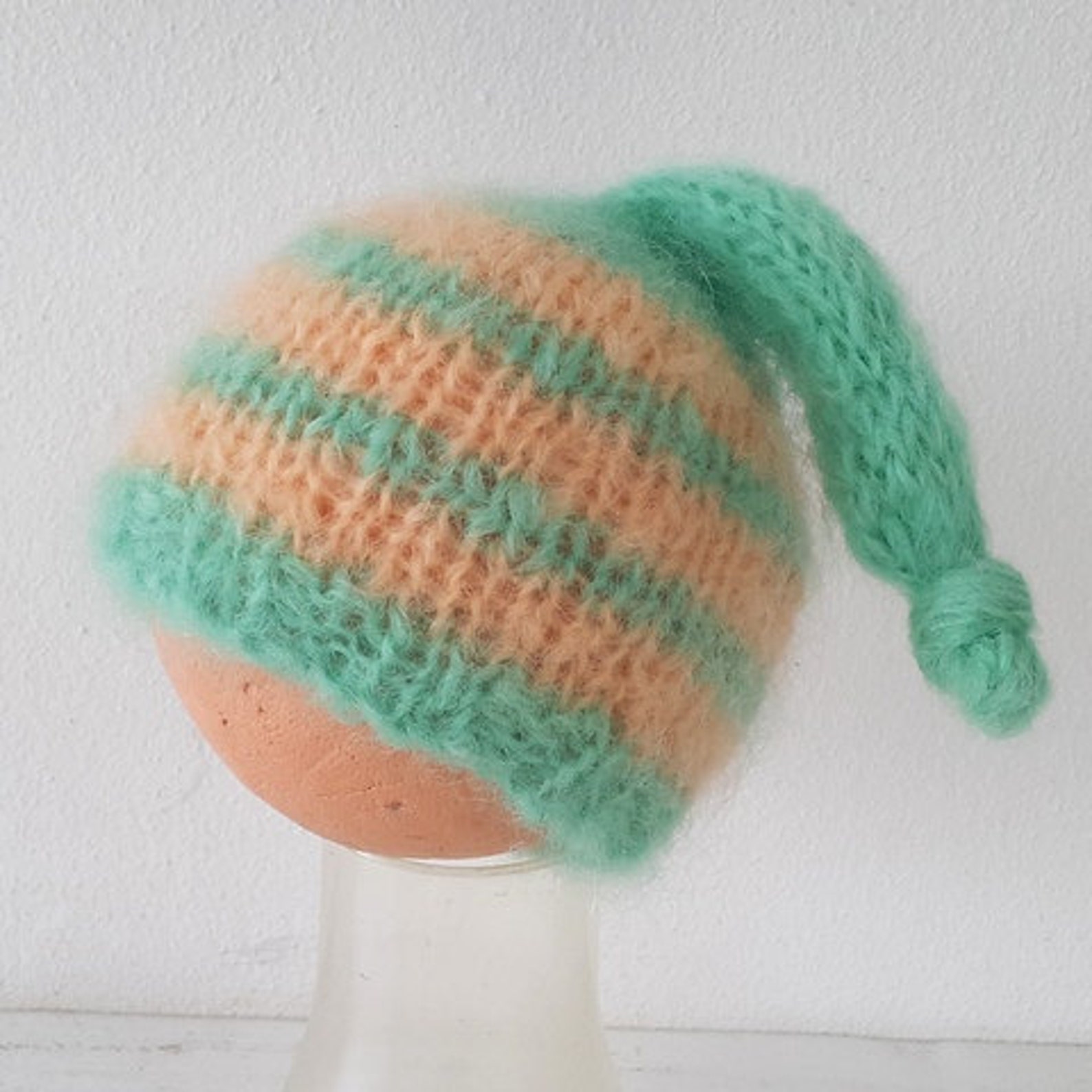 Newborn Baby Elf Hat Knitting PATTERN Baby Beanie Hat - Etsy