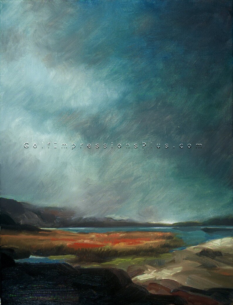 Wall Decor. Oil Painting. Seascape Painting. passing - Etsy