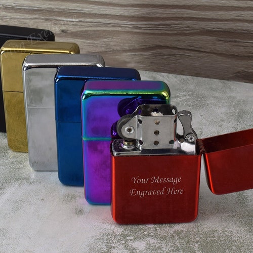 Personalised Steel Lighters Fuel Lighters-engraved Lighters | Etsy