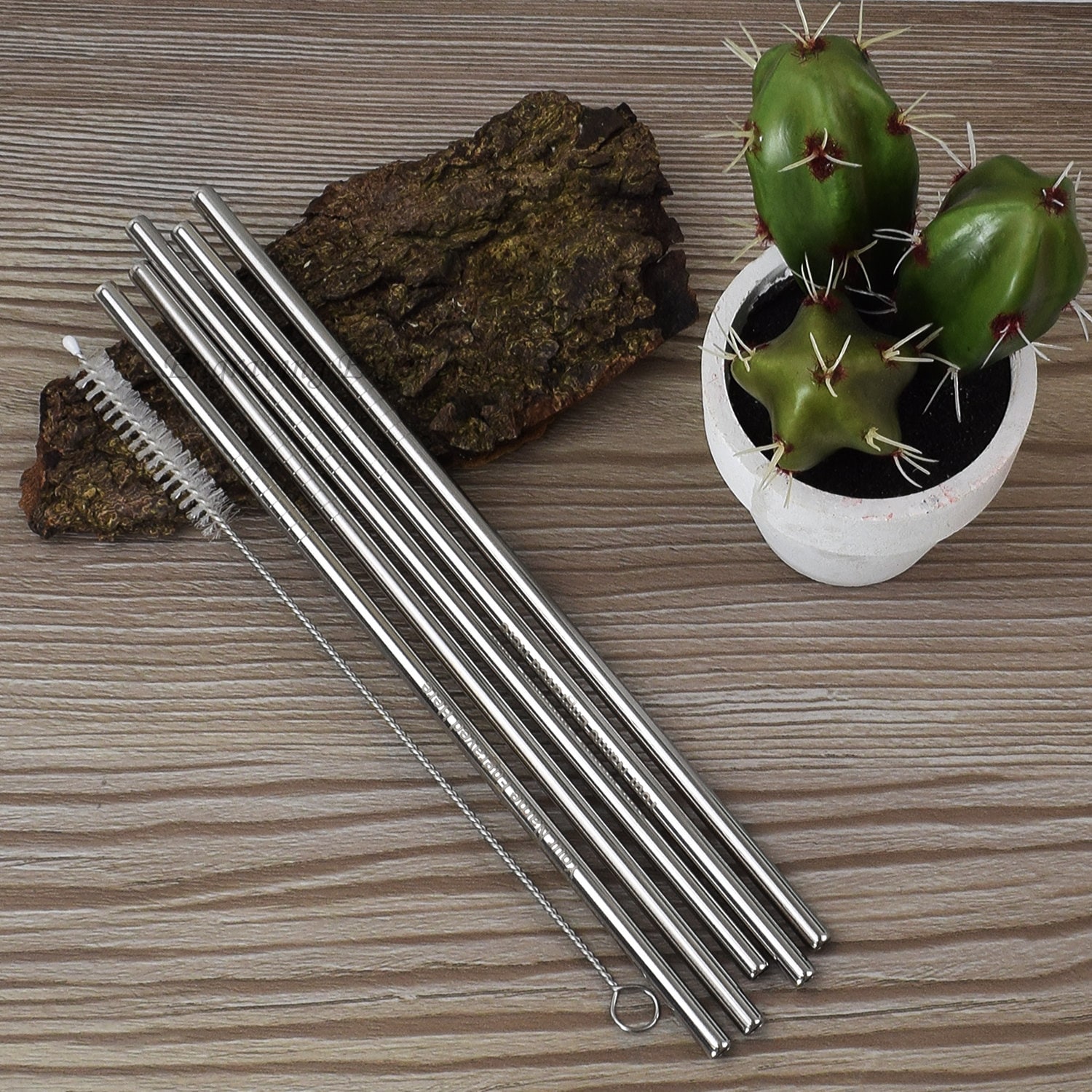 Personalised Metal Straight Drinking Straws SET OF 5 1 | Etsy UK