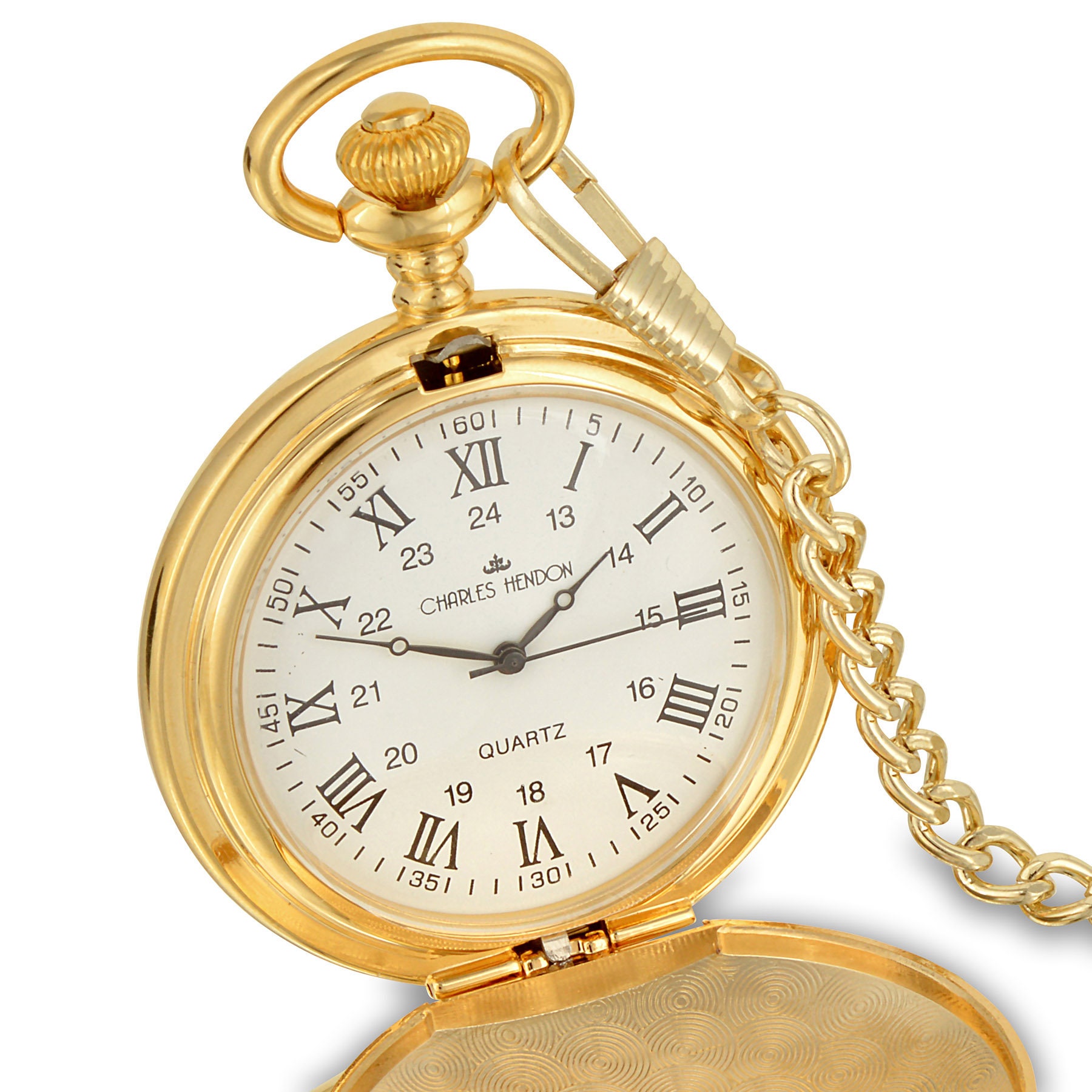 Personalised Gold Roman Numerals Pocket Watch Pocket Watches - Etsy UK