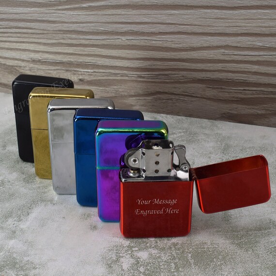 Personalised Steel Lighters Fuel Lighters-engraved Lighters | Etsy UK