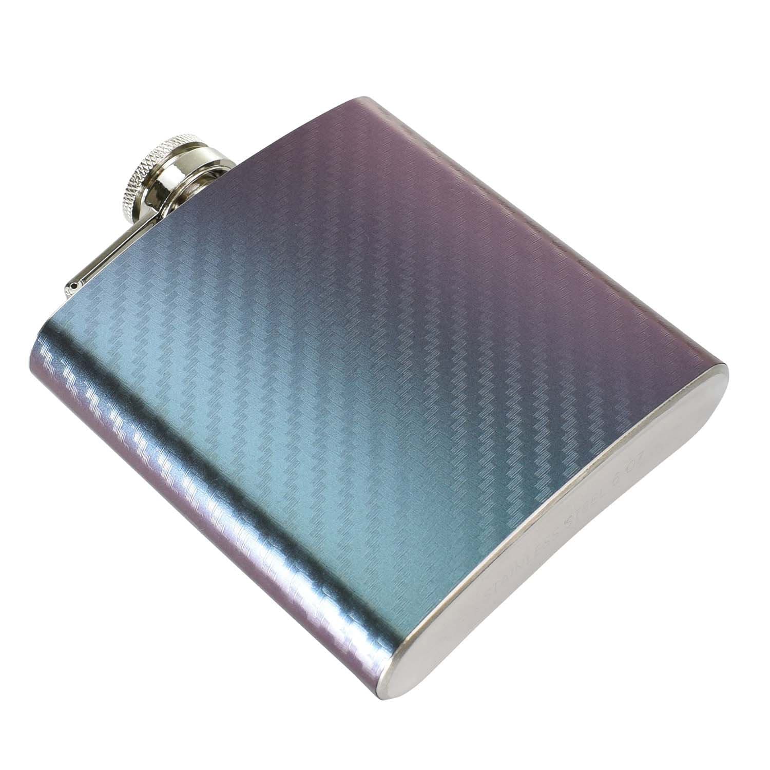 Carbon Fibre Style Hip Flask 6oz Hip flask for Women | Etsy