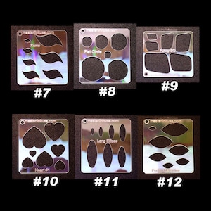 Lapidary Templates Choose 12 From Several Different Styles, Such as ...