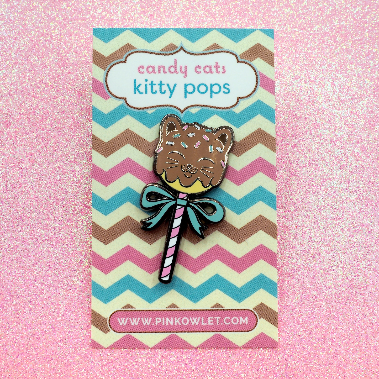 Kitty Cat Cake Pops Enamel Pins - Etsy