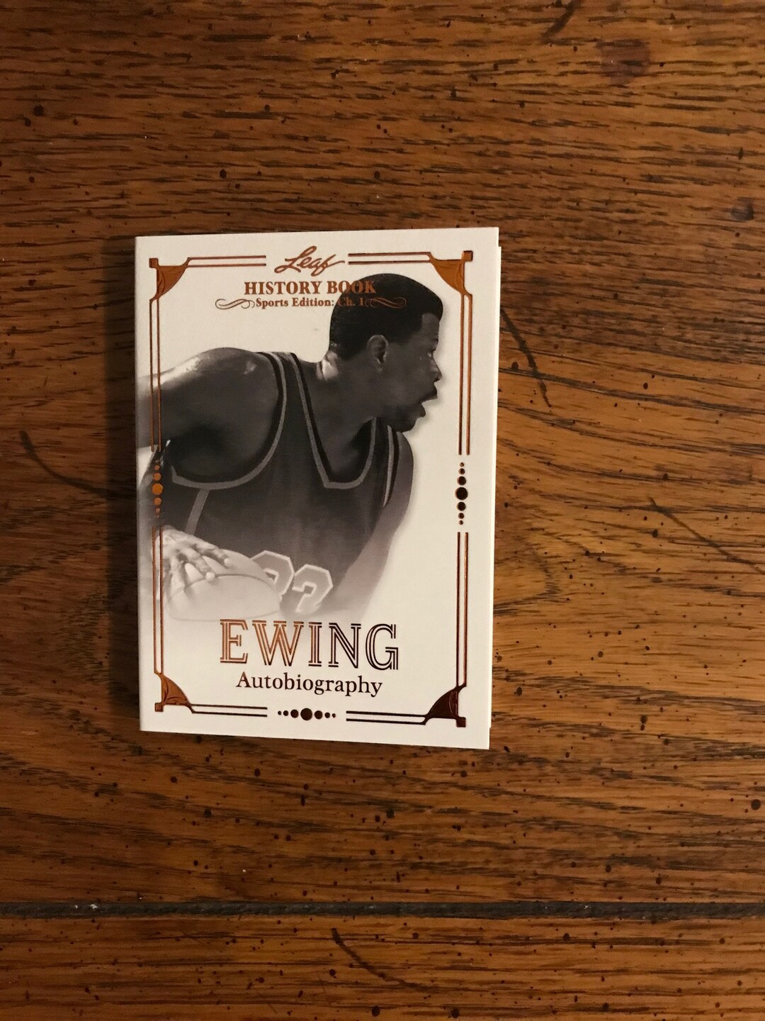 Patrick Ewing Autograph. Leaf History Book Fold Out 23/25 original Issue as Pictured 3148 - Etsy