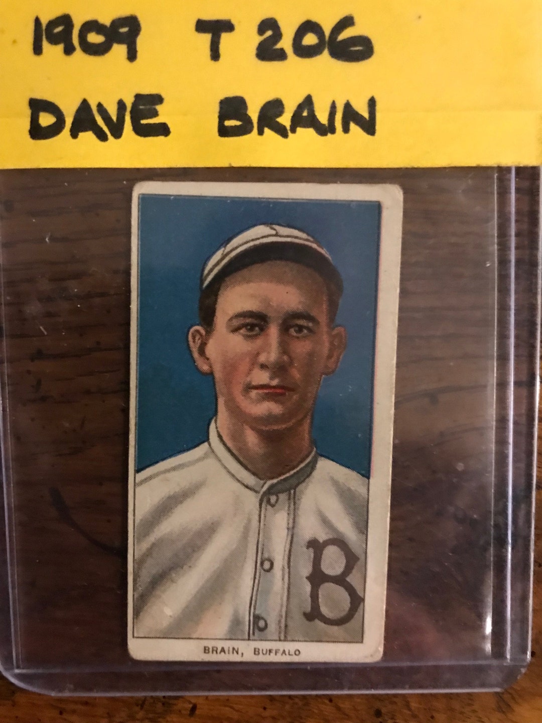 Dave Brain T 206 Issued 1909-1911 (as Pictured) (original Issue) (2651 ...