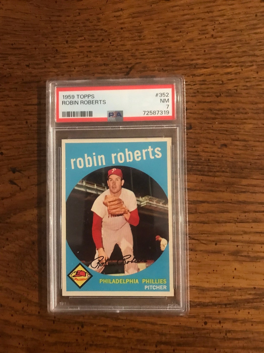 Robin Roberts 1959 Topps Baseball Card Topps PSA 7 (original Issue) (as ...