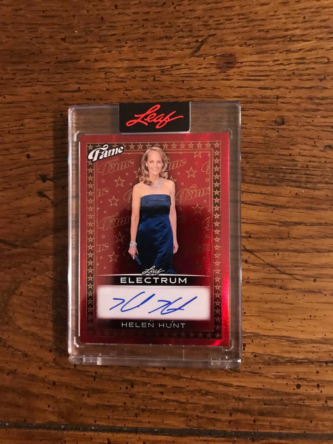 Helen Hunt Autograph 1/1 Leaf Electrum (7280) - Etsy