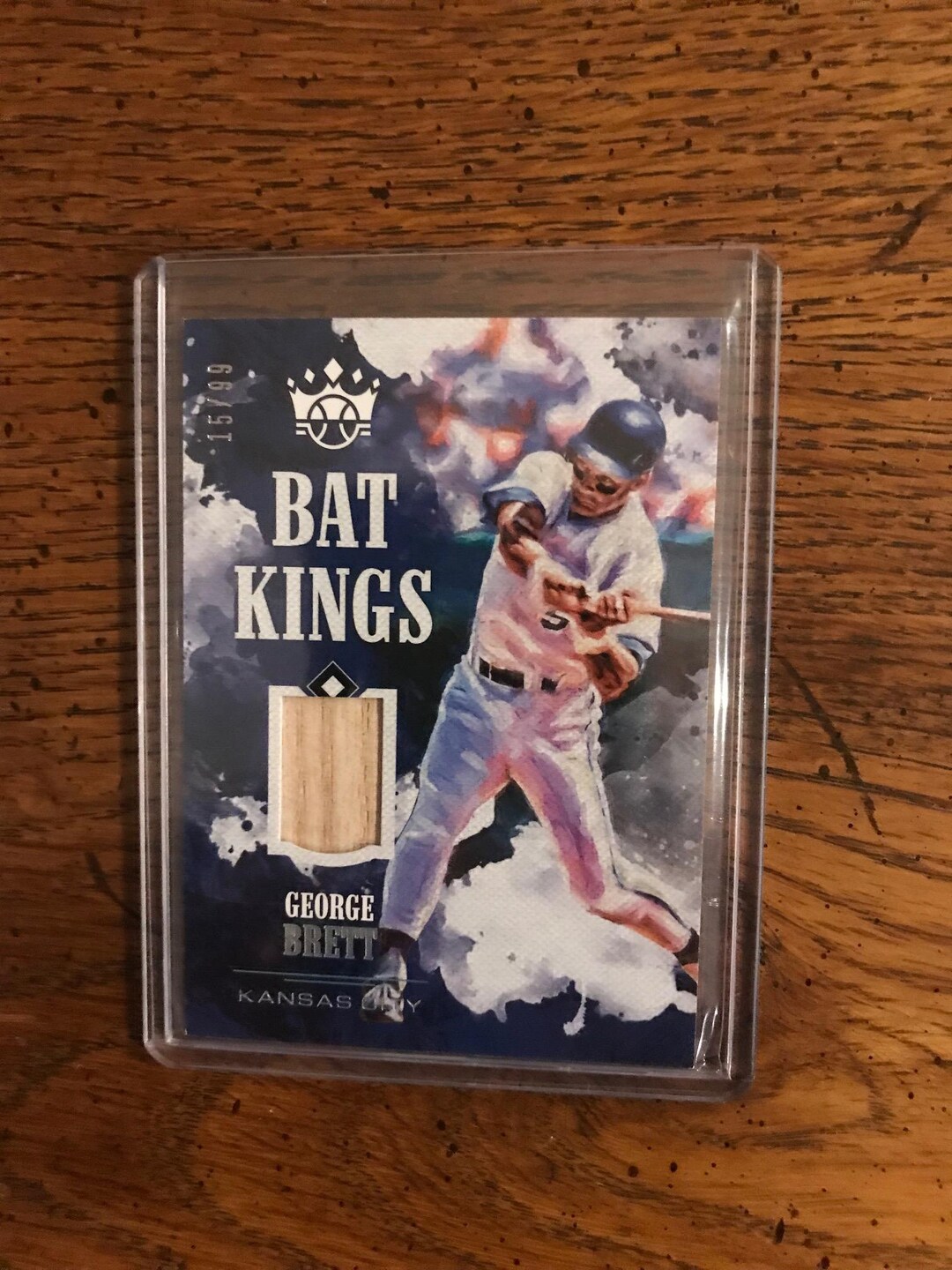 George Brett Game Used Material Diamond King Baseball Card (as Pictured ...