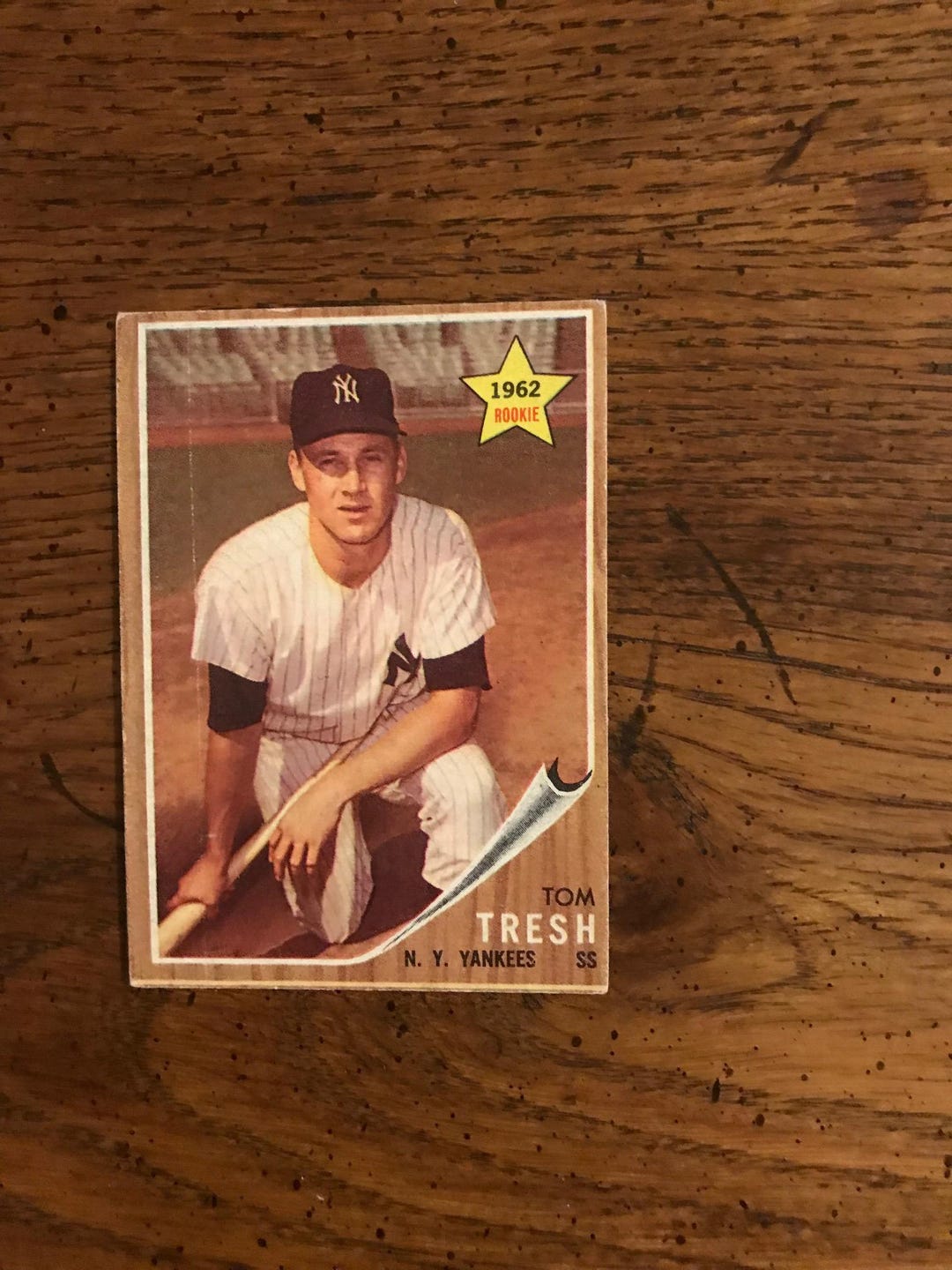 Tom Tresh 1962 Topps Baseball Card (original Issue) (as Pictured) (4806 ...