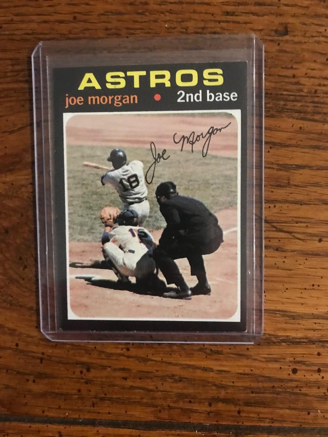 Joe Morgan 1971 Topps Baseball Card (original Issue) (as Pictured ...