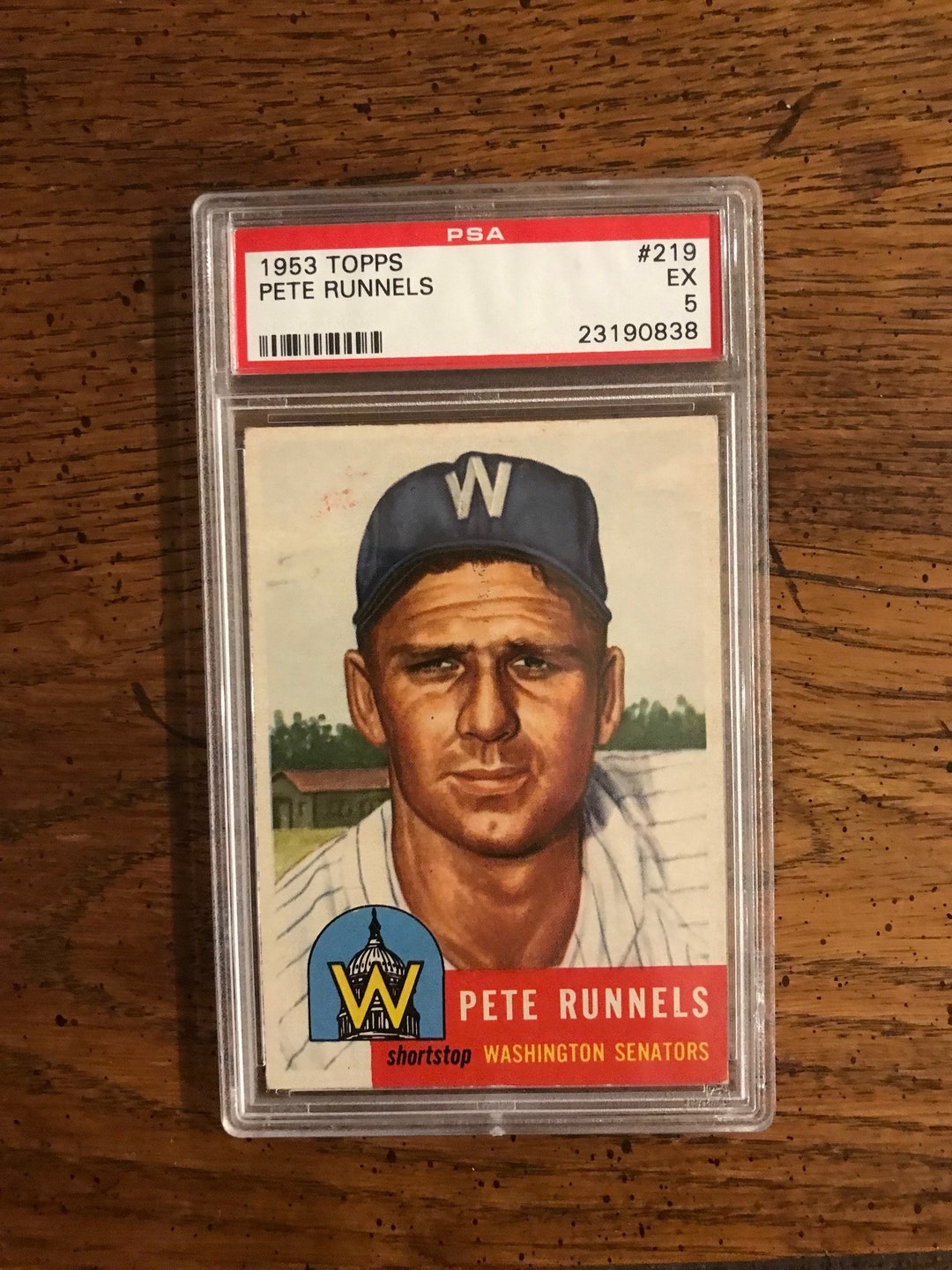 Pete Runnels 1953 Topps Baseball Card PSA 5 (as Pictured) (original ...