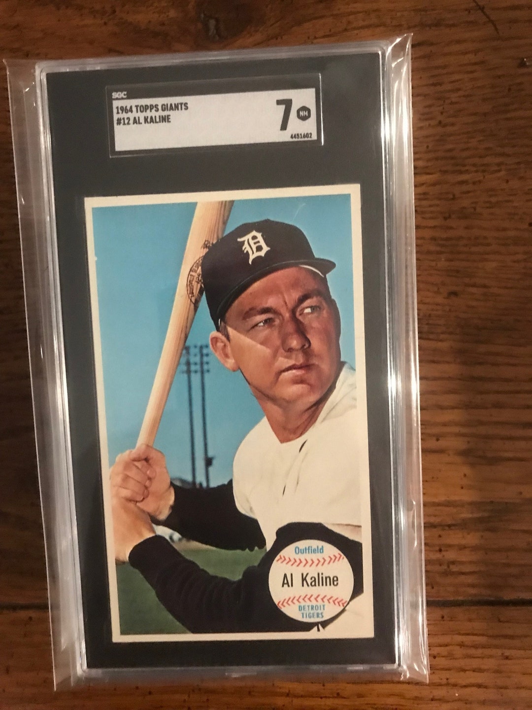 Al Kaline 1964 Topps Super Large Size Baseball Card SGC 7 (original ...