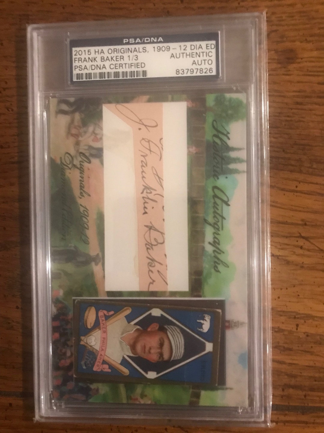 Home Run Baker Autograph PSA/DNA Certified Authentic as Pictured ...