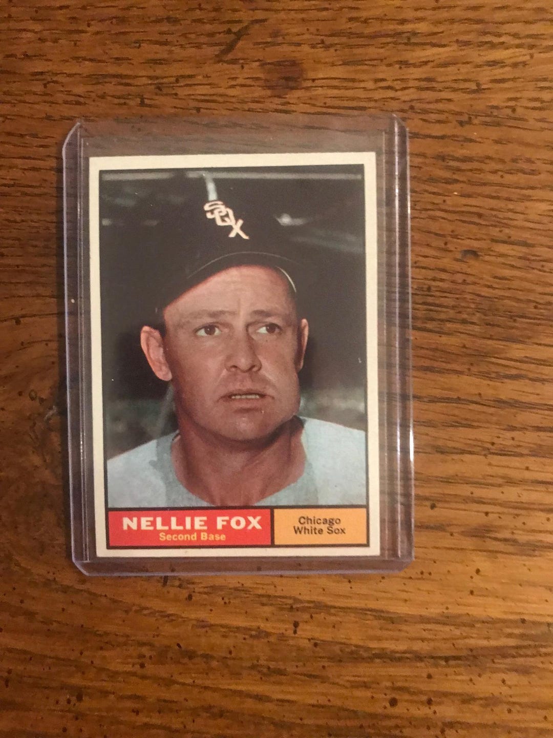 Nellie Fox 1961 Topps Baseball Card (as Pictured) (original Issue ...