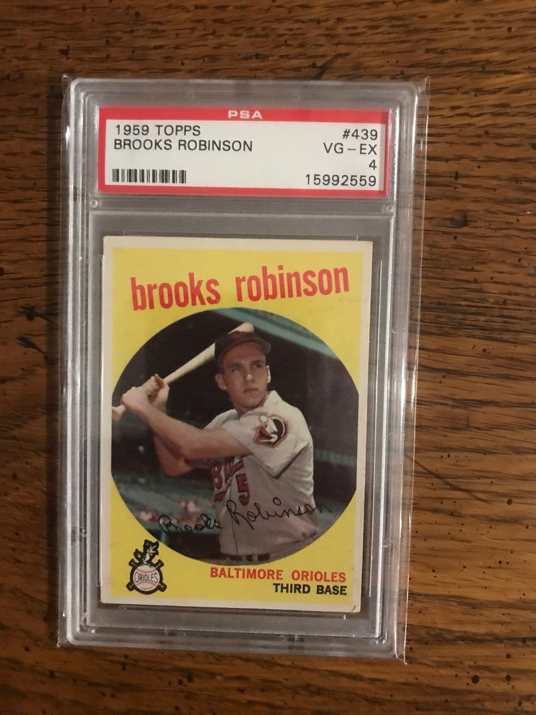 Brooks Robinson 1959 Topps Baseball Card PSA 4 (original Issue) (as ...