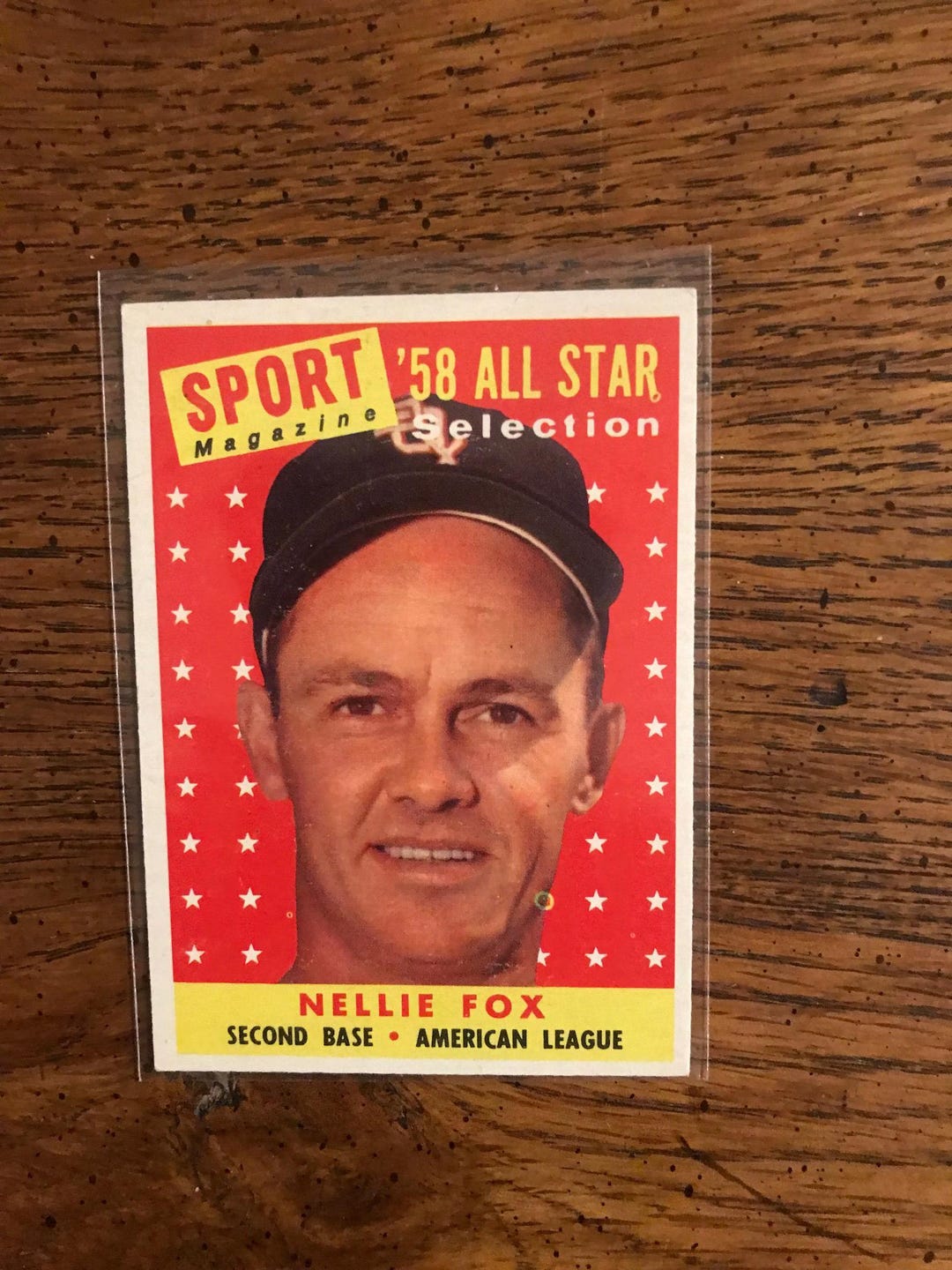 Nellie Fox All Star 1958 Topps Baseball Card (as Pictured) (original ...