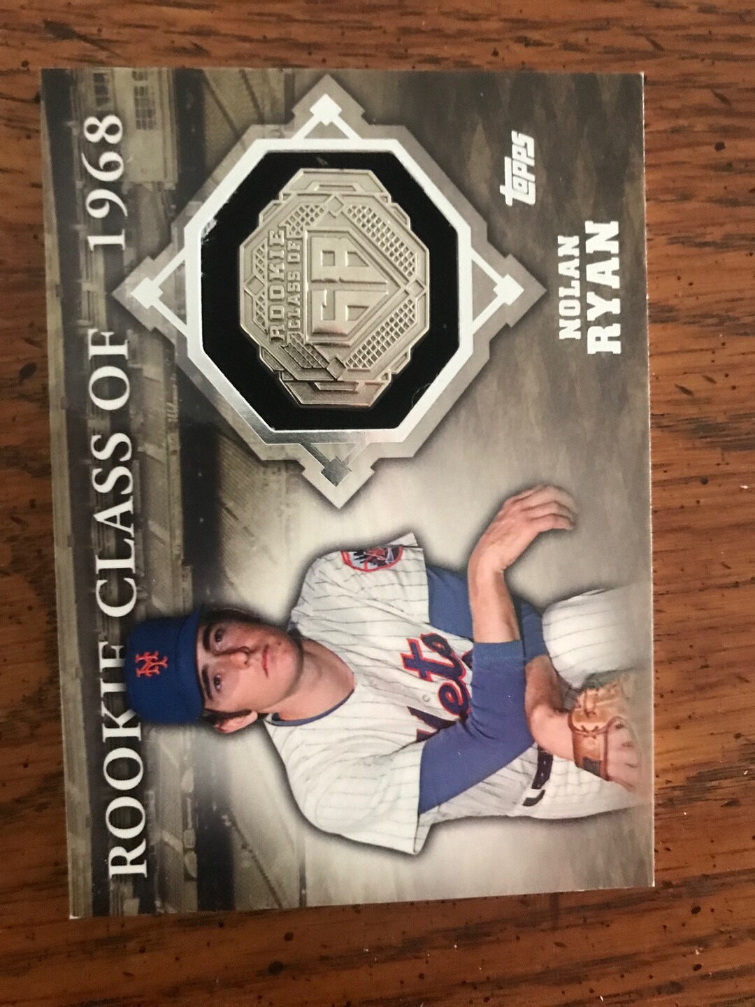 Nolan Ryan Commemorative Class Ring Topps Baseball Card (as Pictured ...