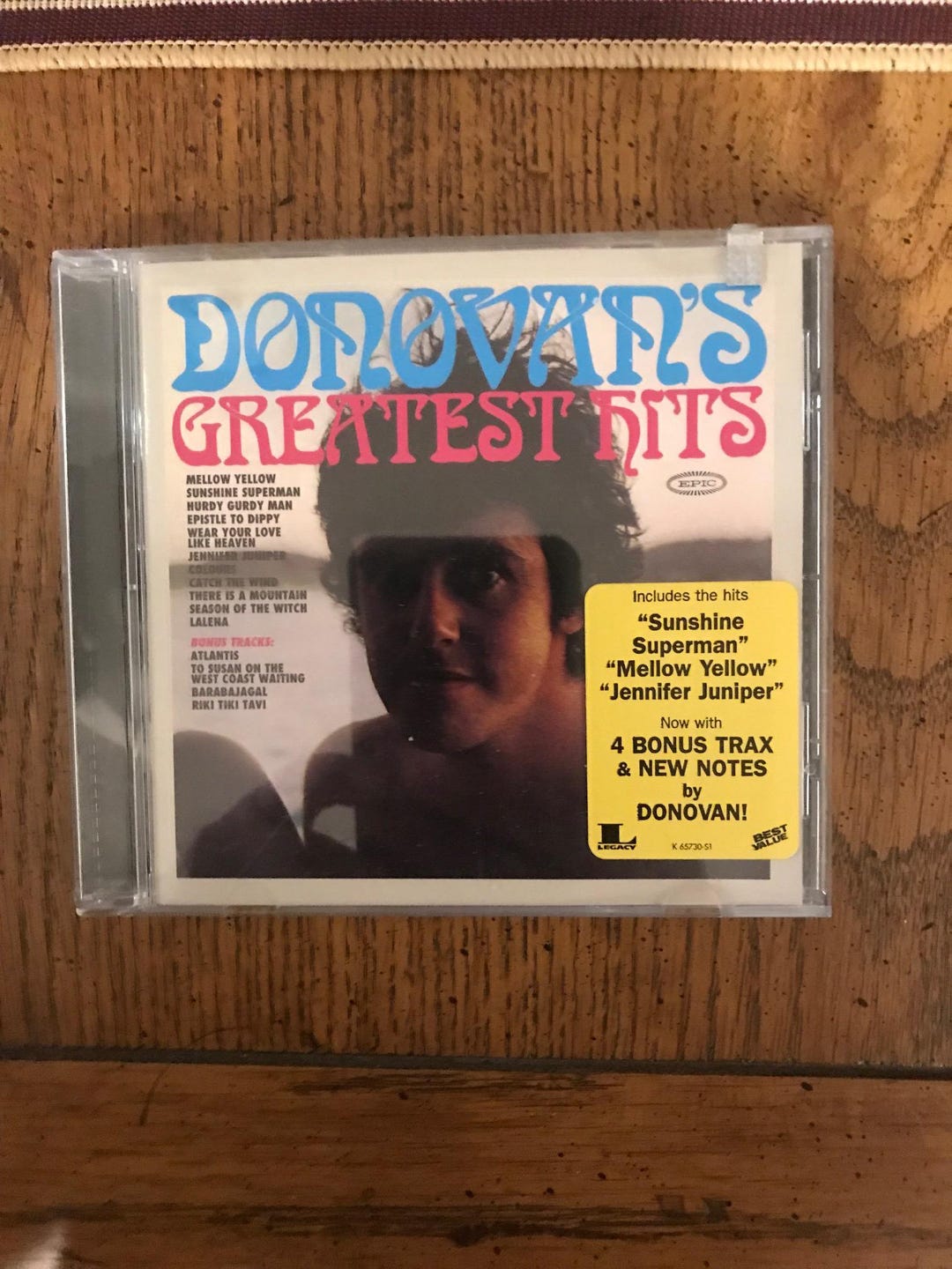 Donovan CD Greatest Hits Free Shipping in USA (CD-2) - Etsy
