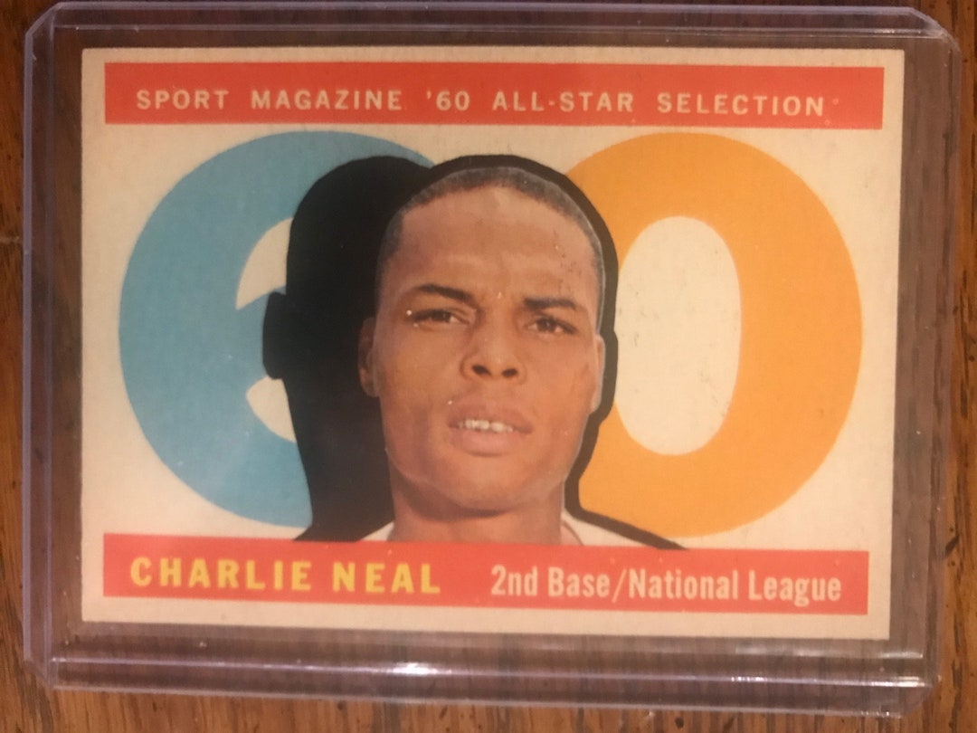 Charlie Neal All Star 1960 Topps Baseball Card (as Pictured) (original ...