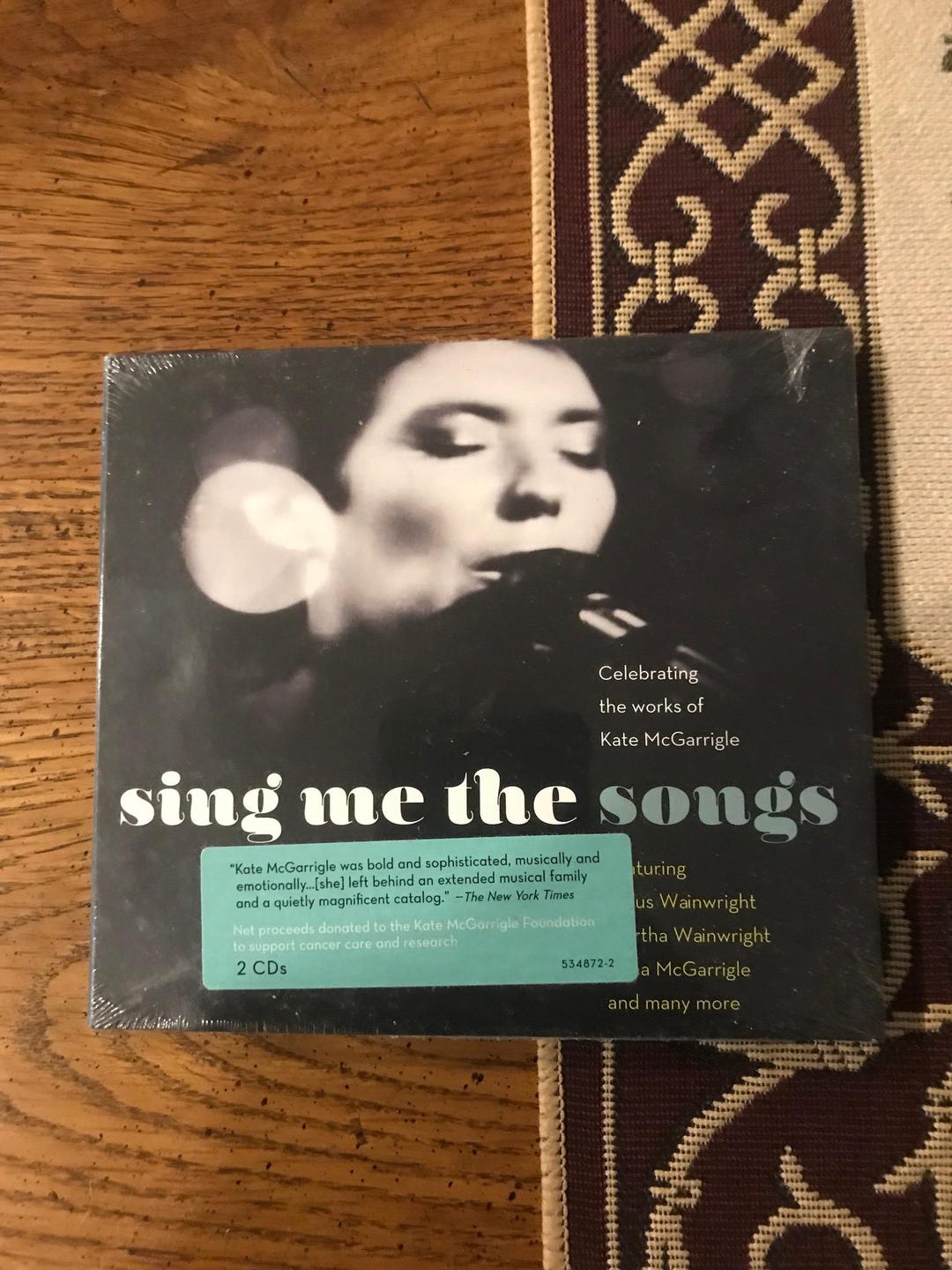 Kate Mcgarrigle Songs By Various Artists Sealed CD Free Shipping In USA Kate Mcgarrigle Songs By Various Artists Sealed CD Free Shipping In USA