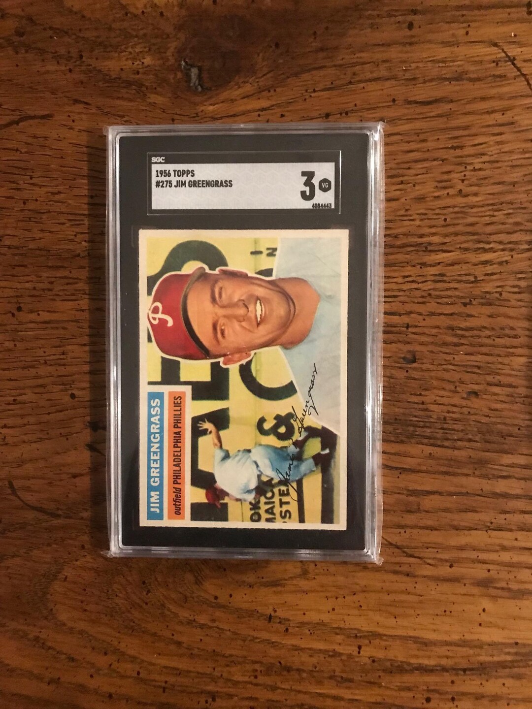 Jim Greengrass 1956 Topps Baseball Card SGC 3 (as Pictured) (original ...
