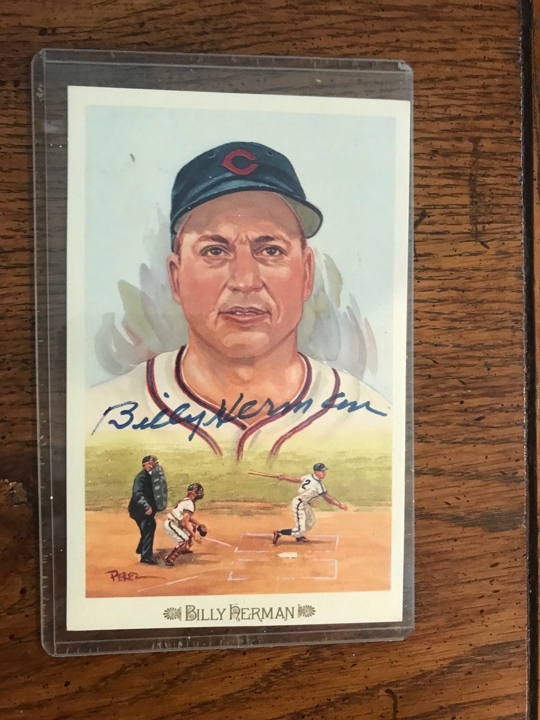 Billy Herman Autograph 1989 Perez Steele (original Issue) (as Pictured ...