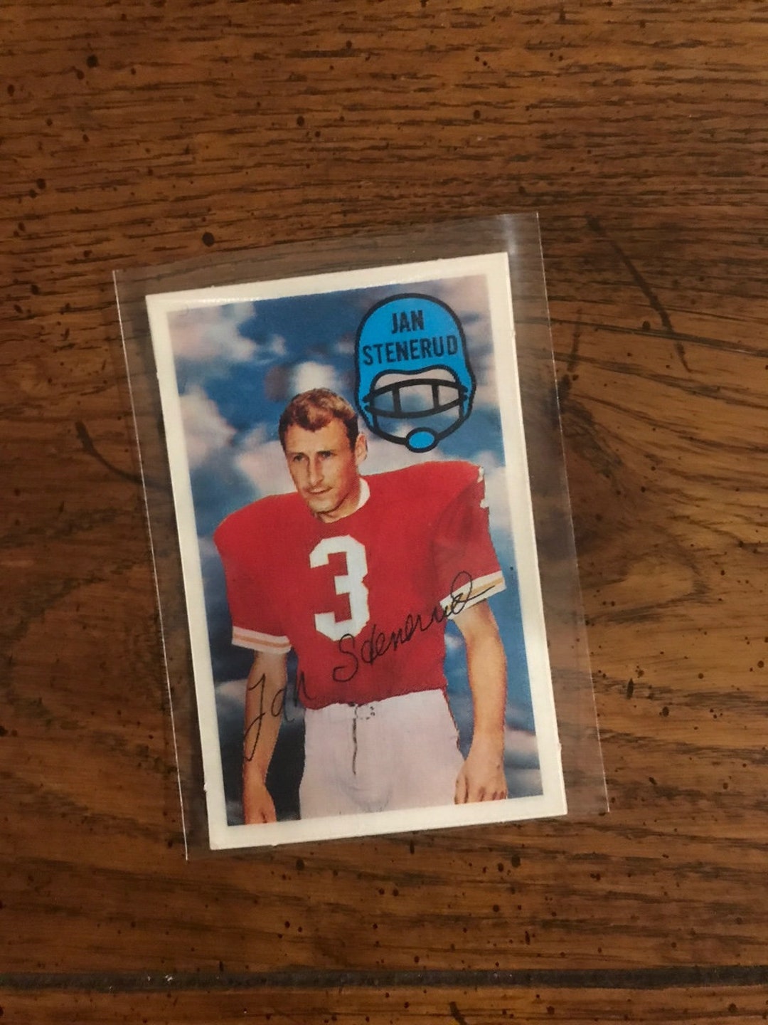 Jan Stenerud 1969-1970 Kelloggs Football Card (original Issue) (as ...