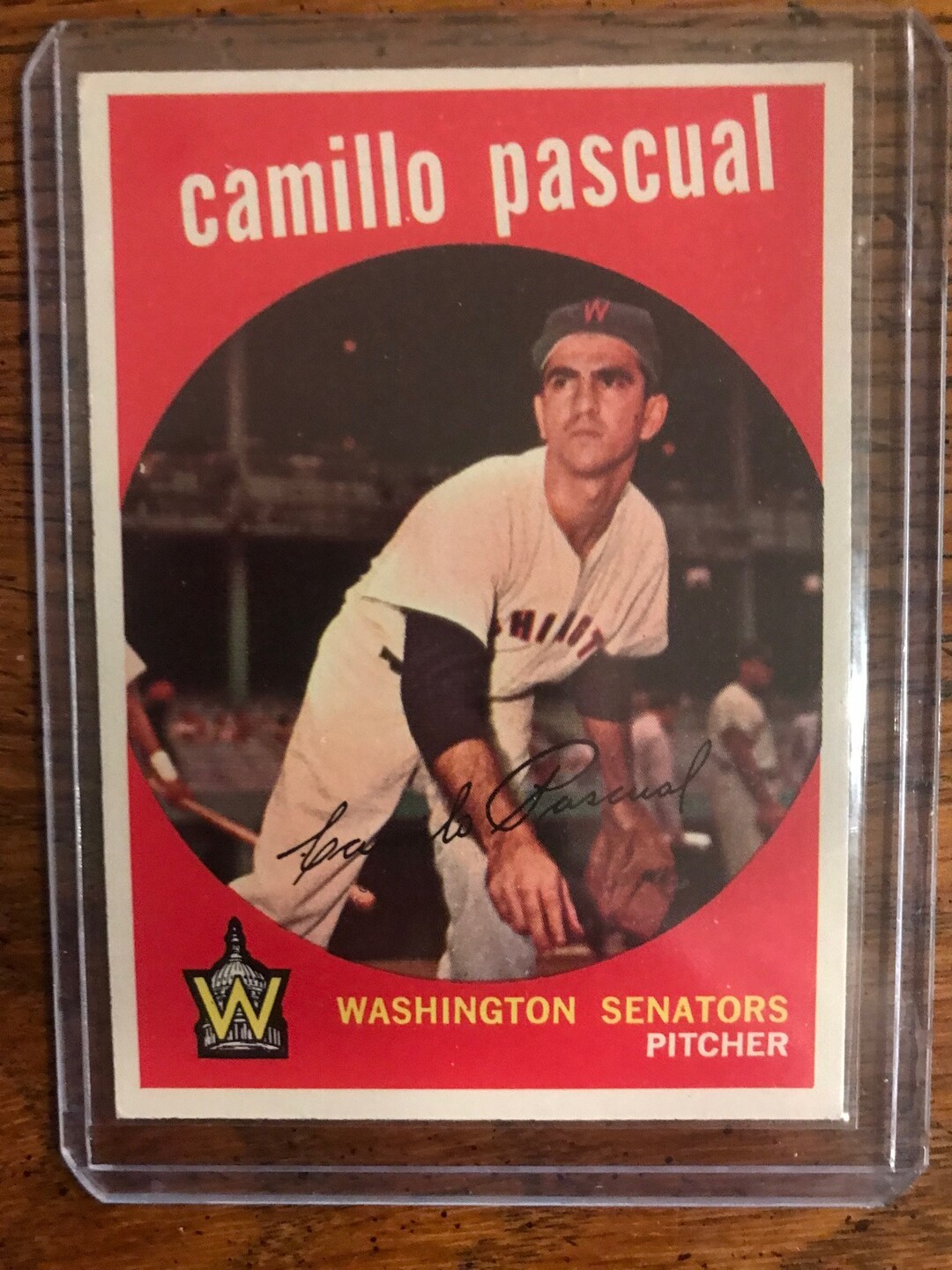 Camilo Pascual 1959 Topps Baseball Card (original Issue) (as Pictured ...