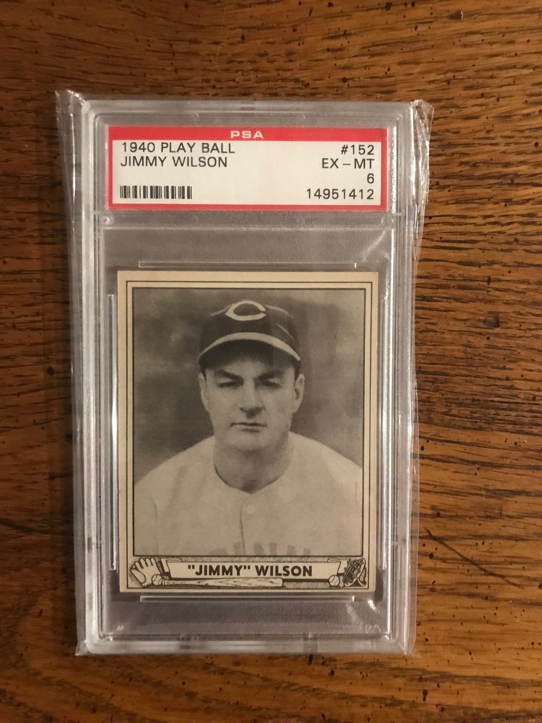 Jimmy Wilson 1940 Play Ball PSA 6 (original Issue) (as Pictured) (4152 ...