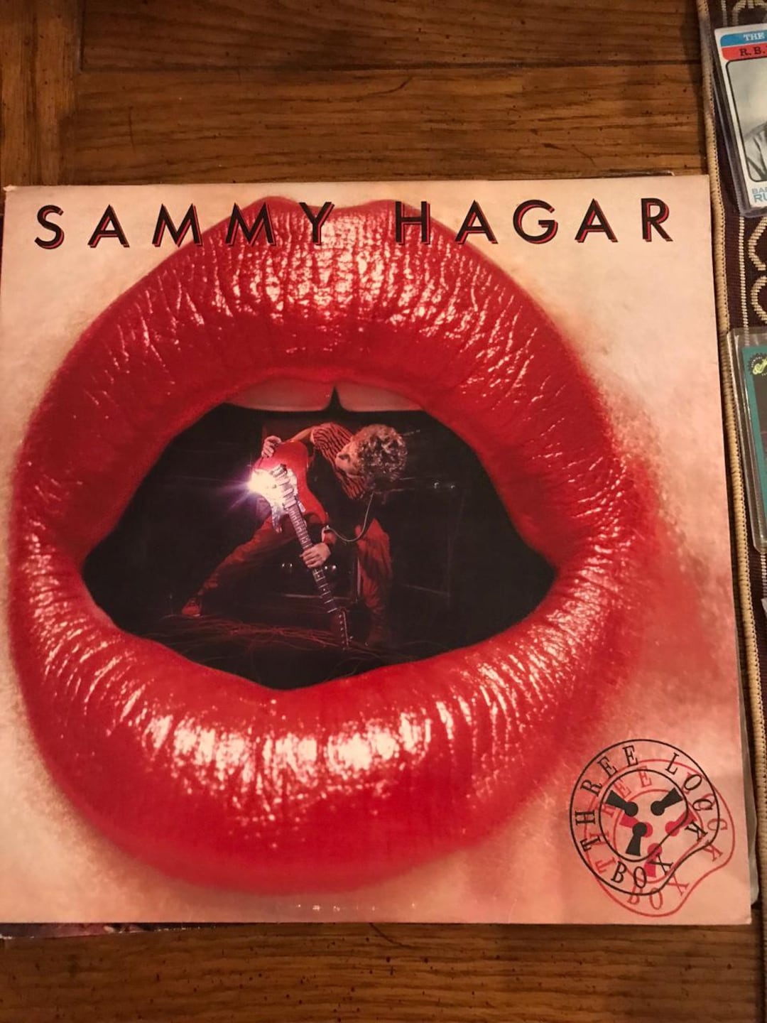 Sammy Hagar LP Three Lock Box Free Shipping in the USA (B005) - Etsy