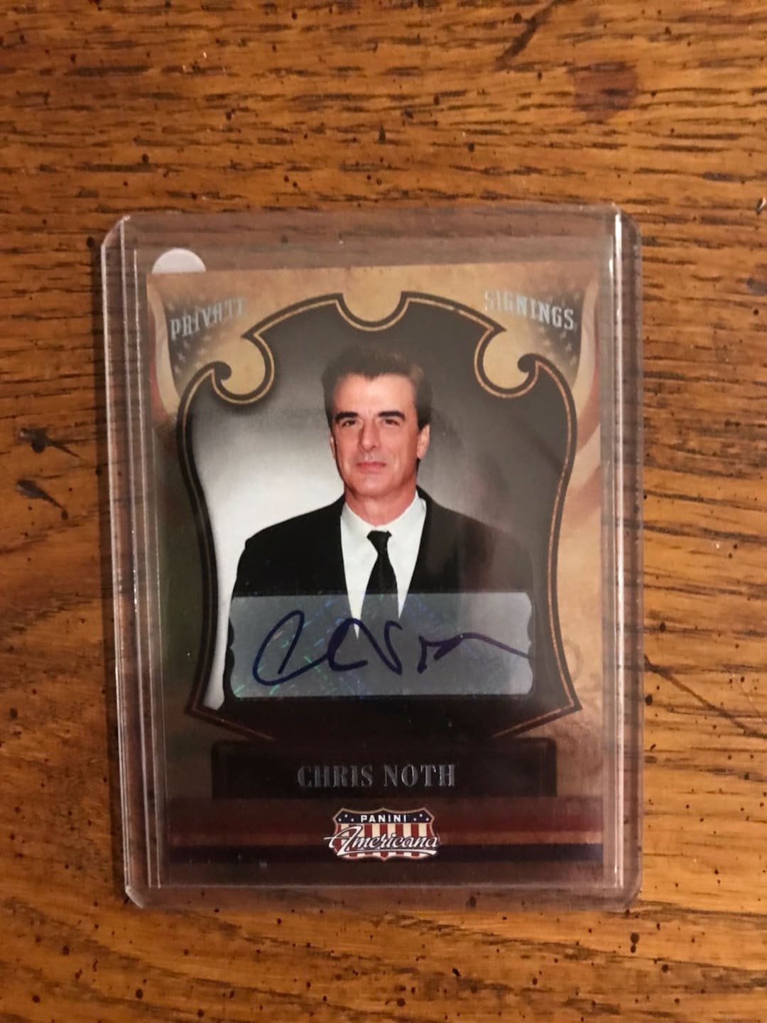 Chris North Autograph Panini Card Americana 33/49 (03452) - Etsy