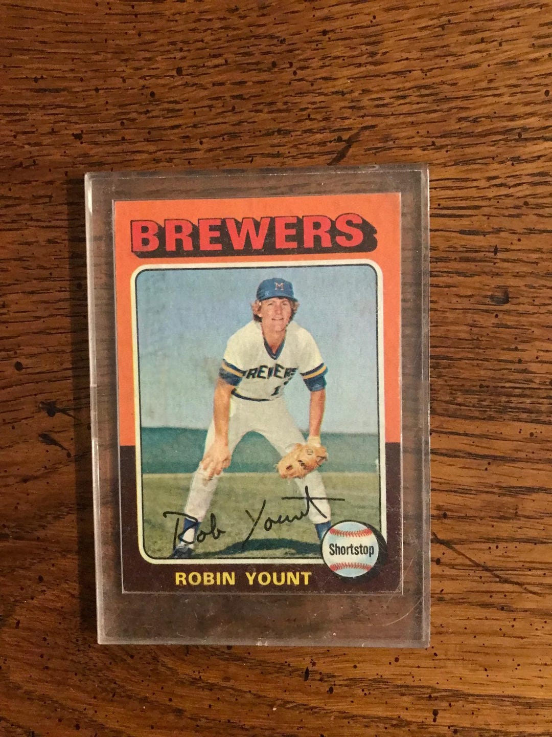 Robin Yount Rookie 1975 Topps Baseball Card original Issue as Pictured ...