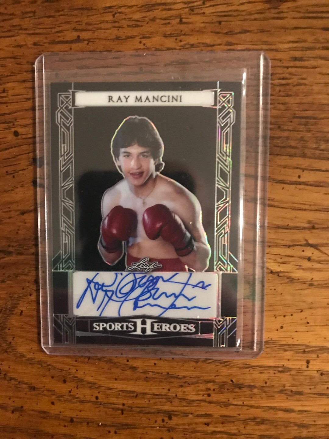 Ray Boom Boom Mancini Autograph Boxing Card 17/49 (original Issue) (as ...