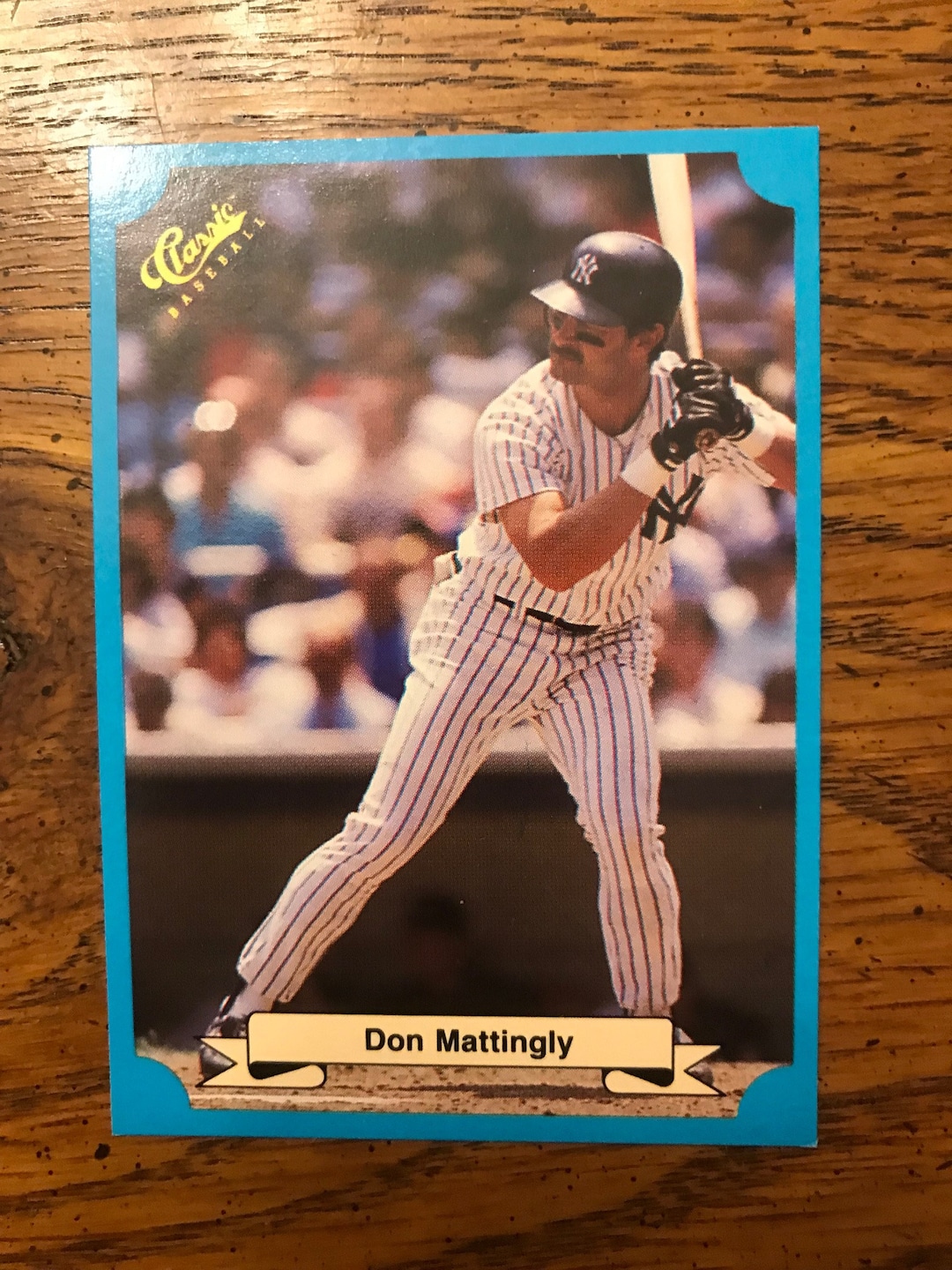Don Mattingly 1988 Classic Blue Baseball Card (as Pictured) (original ...