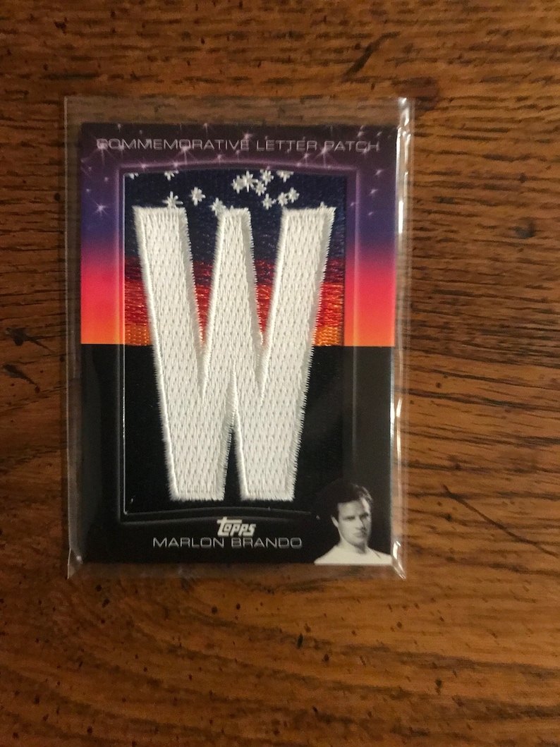 Marlon Brando 19/25 Hollywood Sign Letter Patch (2451) - Etsy