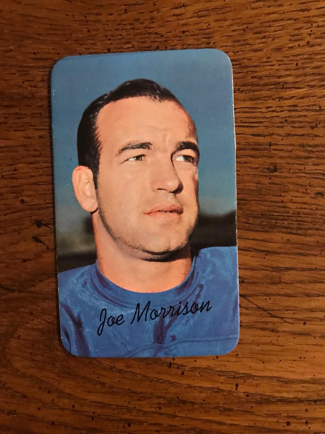 Joe Morrison 1970 Topps Large Size Football Card (original Issue) (as ...