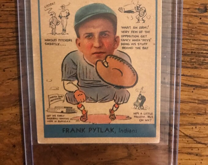 Frank Pytlak 1938 Goudey Baseball Card (original Issue) (as Pictured ...