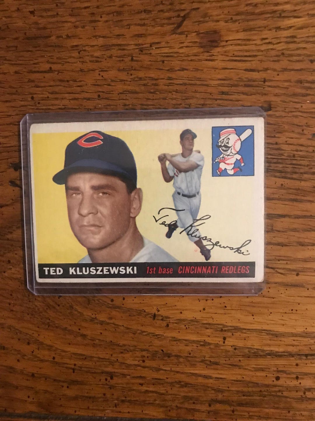 Ted Kluszewski 1955 Topps Baseball Card (as Pictured) (original Issue ...