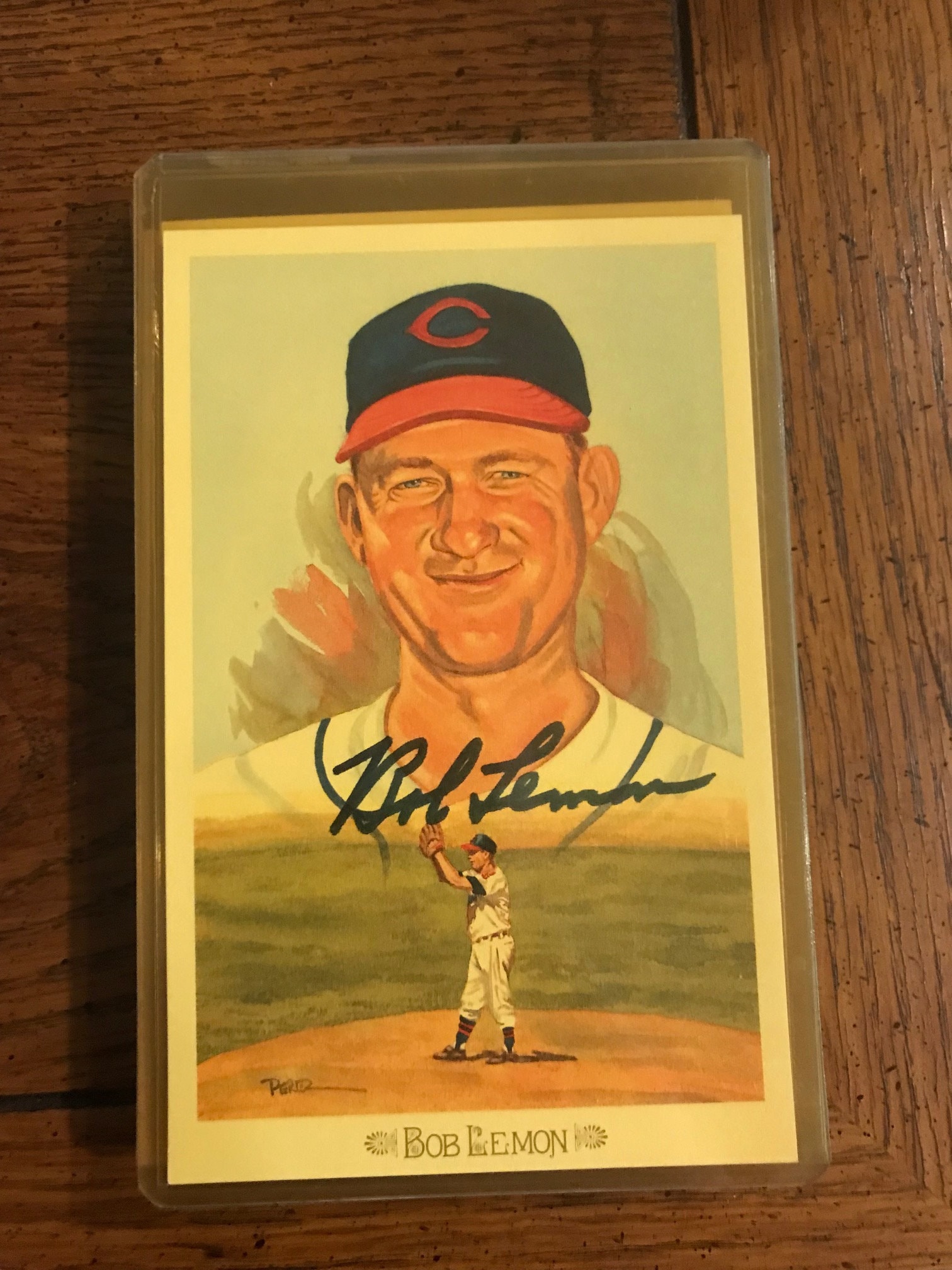 Bob Lemon Autograph 1989 Perez Steele Celebration original - Etsy